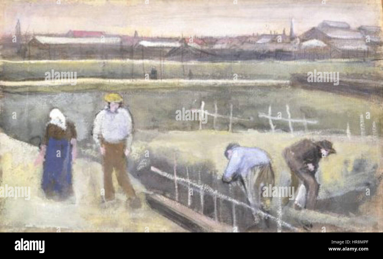Vincent van Gogh - Diggers in Schenkweg (F927 Stock Photo - Alamy