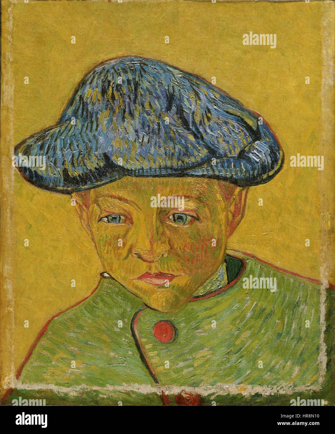 Vincent van Gogh's 'Portret van Camille Roulin' (Portrait of Camille ...