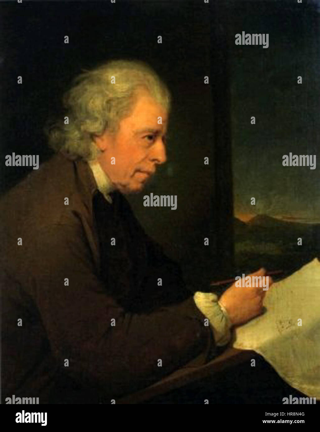 'Whitehurst John' by Wright of Derby is a portrait painting of John ...