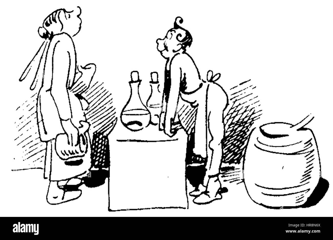 A scene of everyday life Cut Out Stock Images & Pictures - Alamy