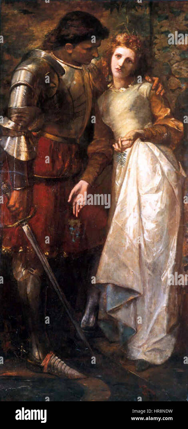 William Gorman Wills’s 'Ophelia and Laertes' depicts a tragic moment ...