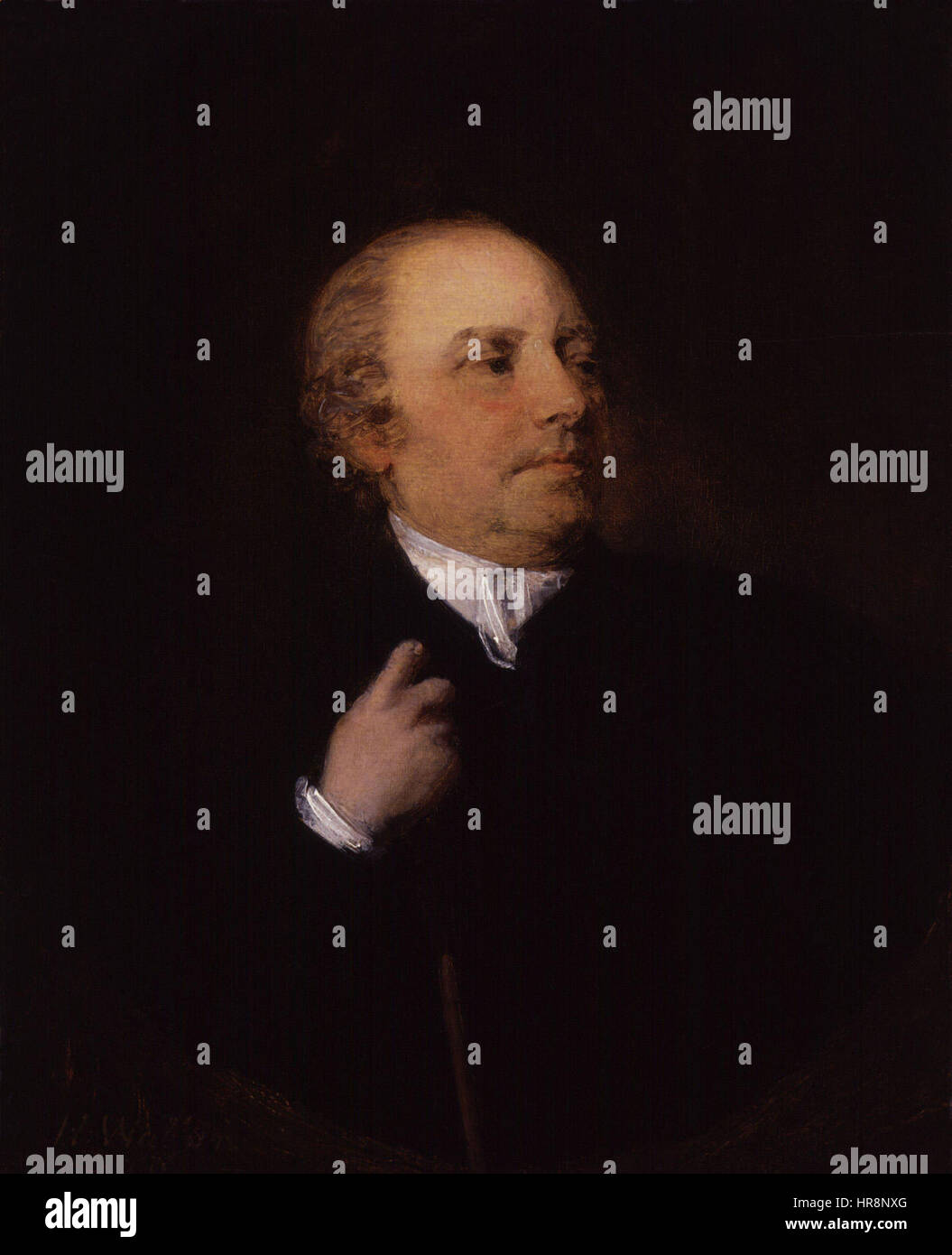 This portrait of William Gilpin, painted by Henry Walton, captures the ...