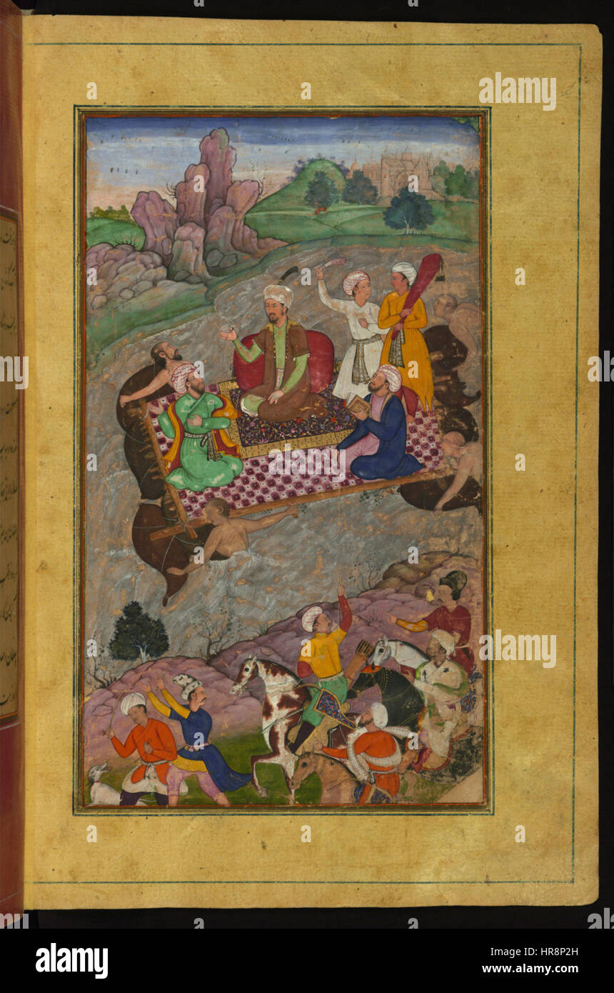 Mughal emperor babur hi-res stock photography and images - Alamy