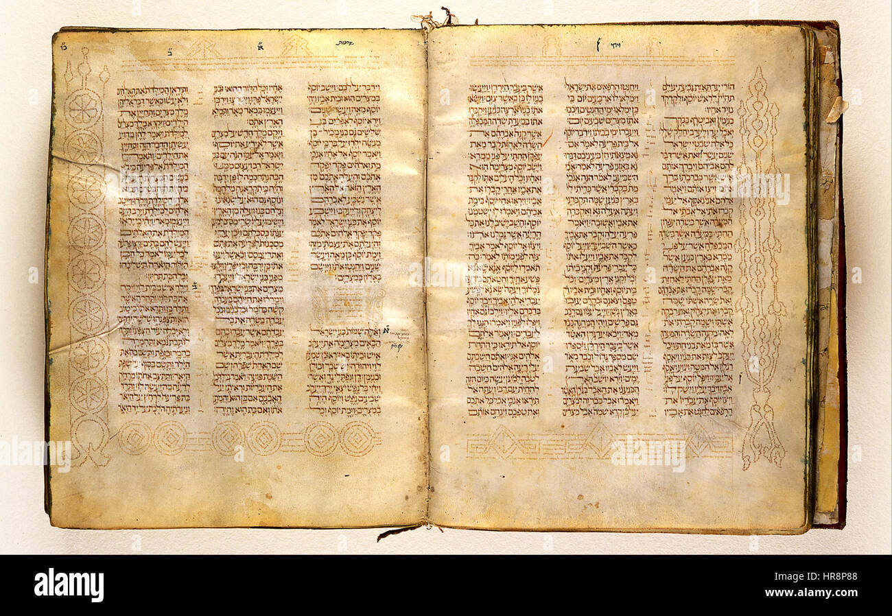 This Spanish Bible with Masorah is a rare historical manuscript from ...