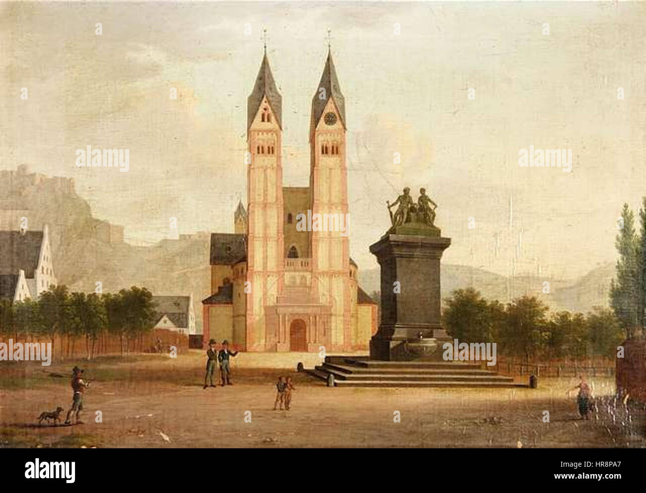 St. Castor Johann Bachta Stock Photo - Alamy
