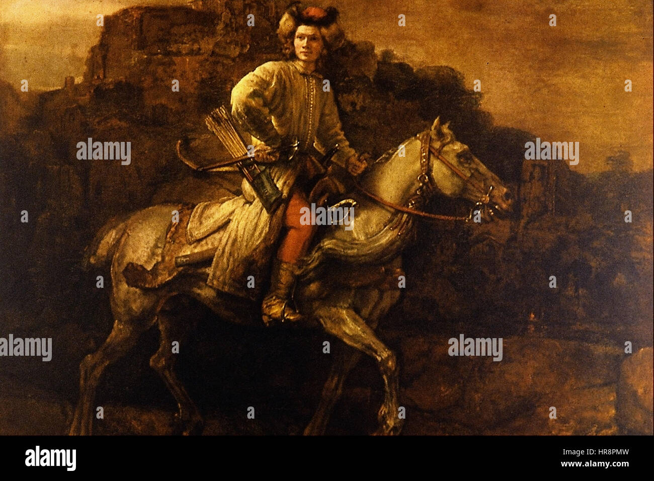 The Polish Rider - Rembrandt Harmenszoon van Rijn Stock Photo - Alamy