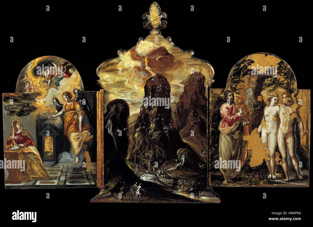 The Modena Triptych Stock Photo - Alamy