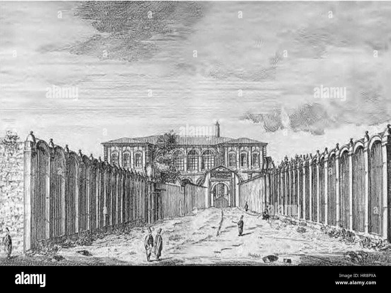 Ottoman school building Black and White Stock Photos & Images - Alamy