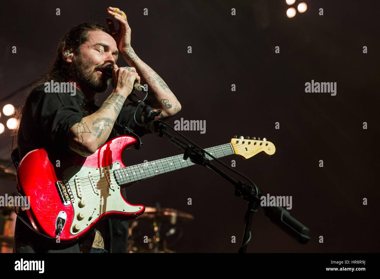 Biffy Clyro performs live at the Coliseu dos Recreios Featuring: Biffy ...
