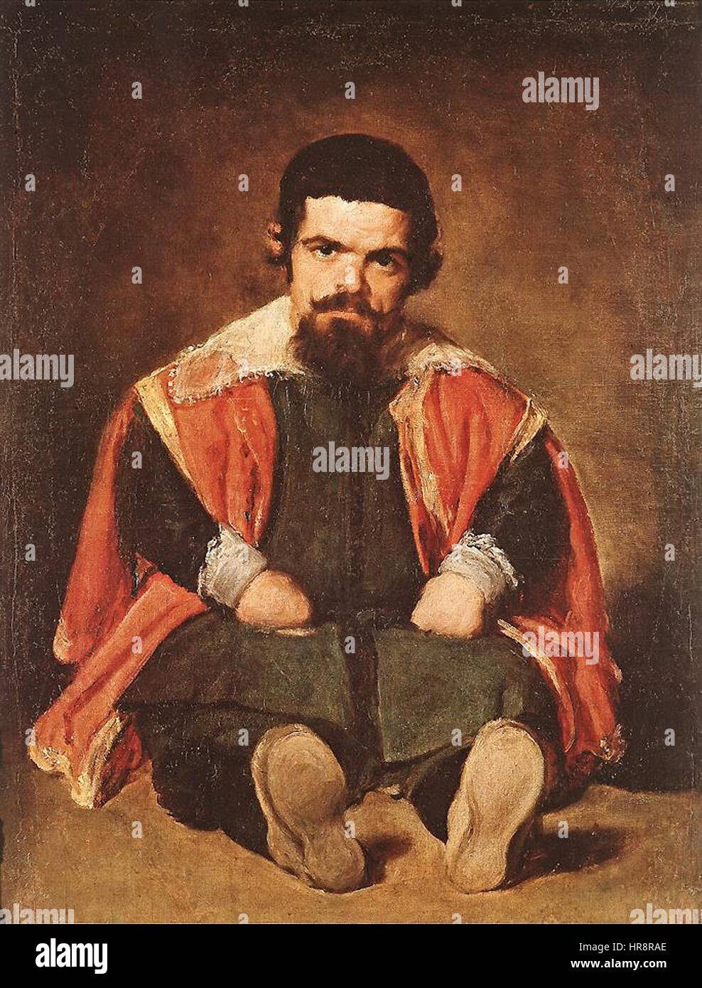 Diego Velázquez's 'The Jester' is a famous painting depicting a court ...