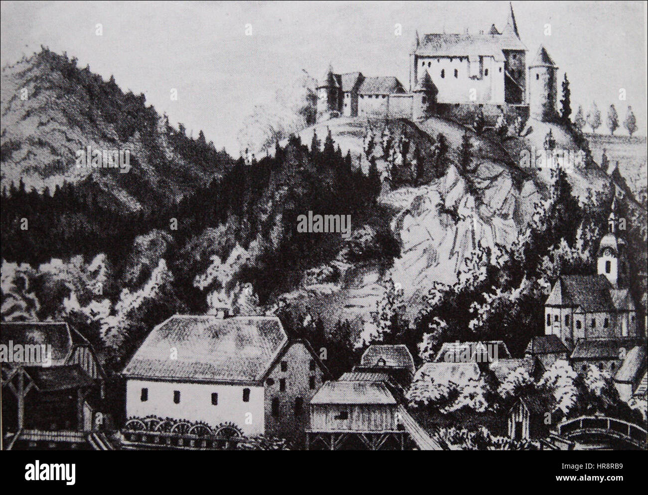 Velenje Castle, built in the 16th century and located in Slovenia, is a ...