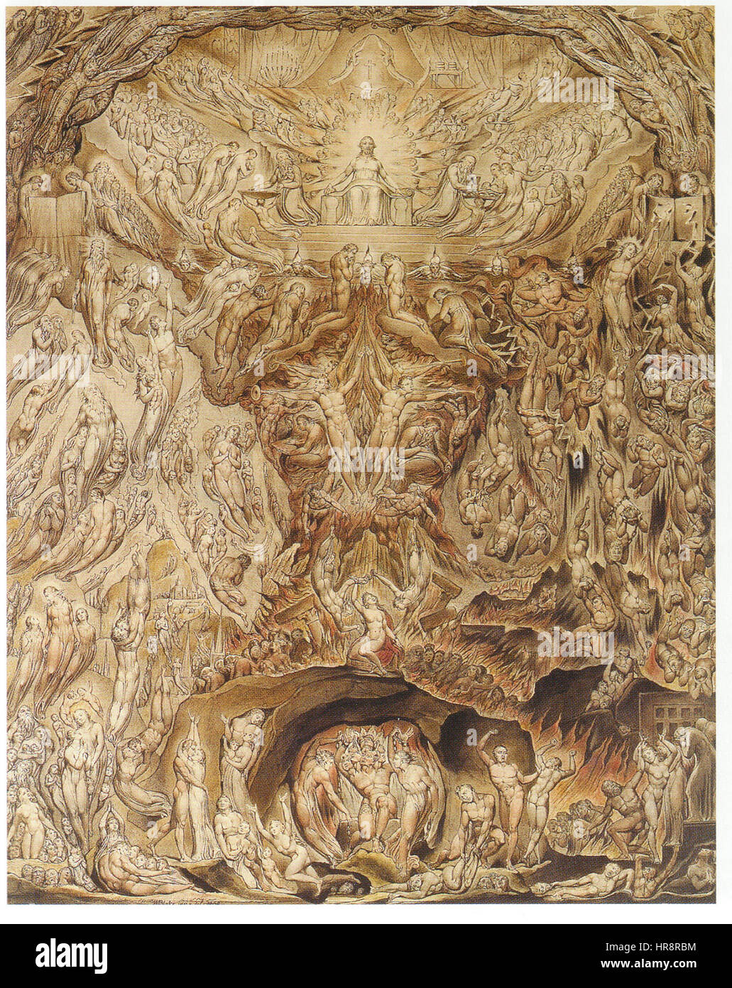 The Vision of the Last Judgment Stock Photo - Alamy