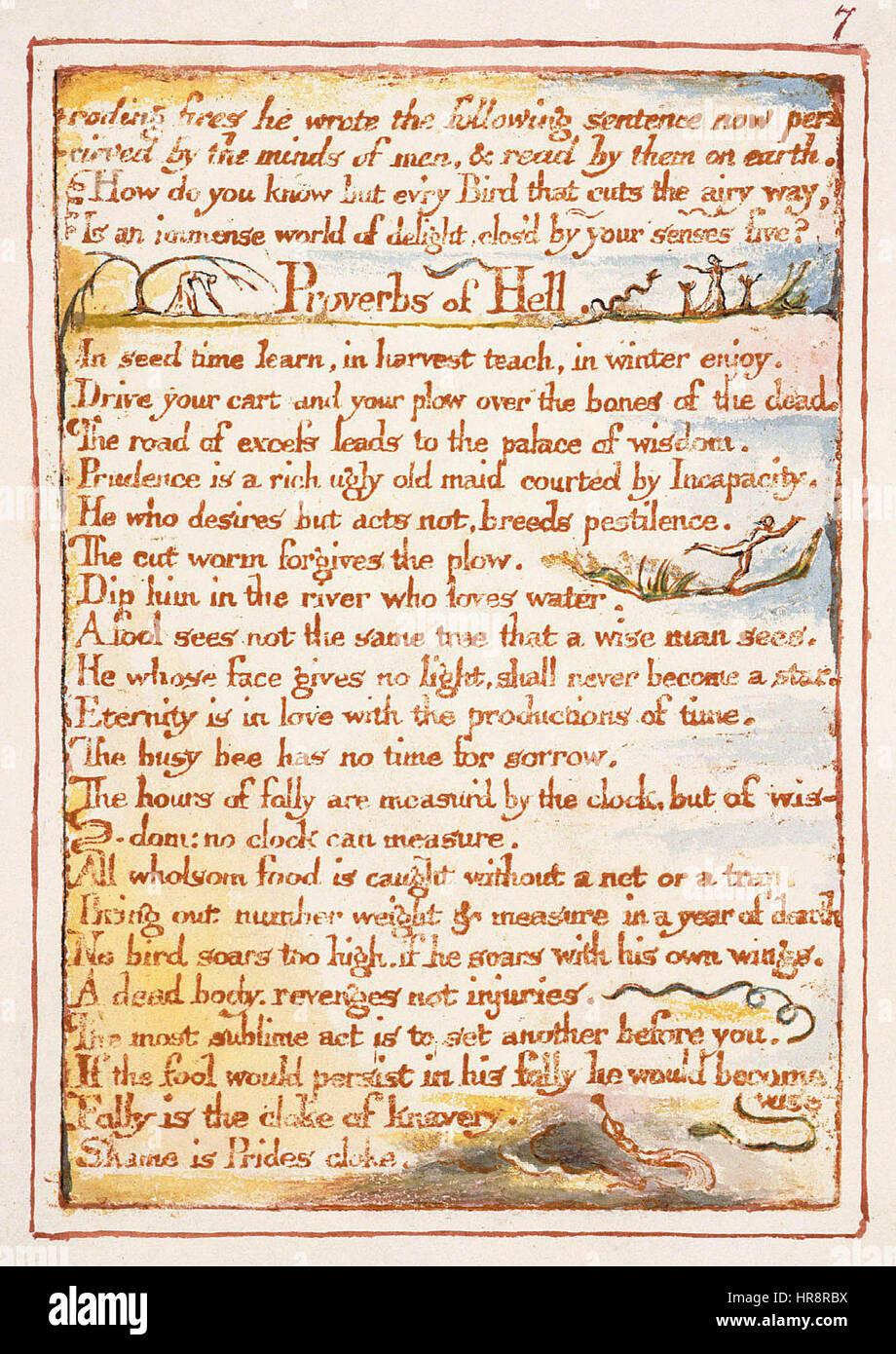 This artwork, inspired by William Blake’s ‘The Marriage of Heaven and ...