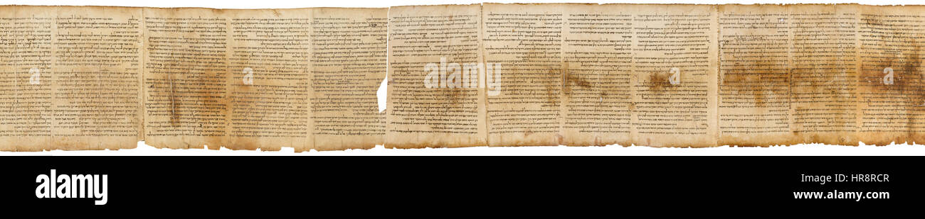 The Great Isaiah Scroll MS A (1QIsa) - Google Art Project-x1-y0 Stock ...