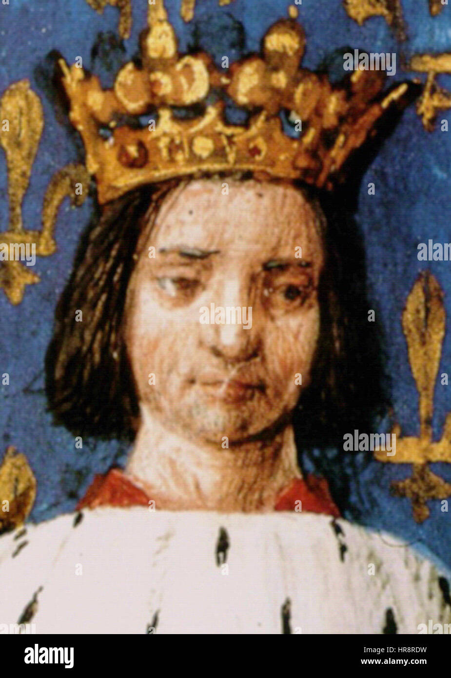 Young Charles VI of France Stock Photo - Alamy