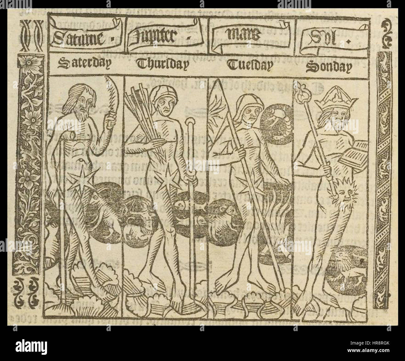 The planets as gods hi-res stock photography and images - Alamy