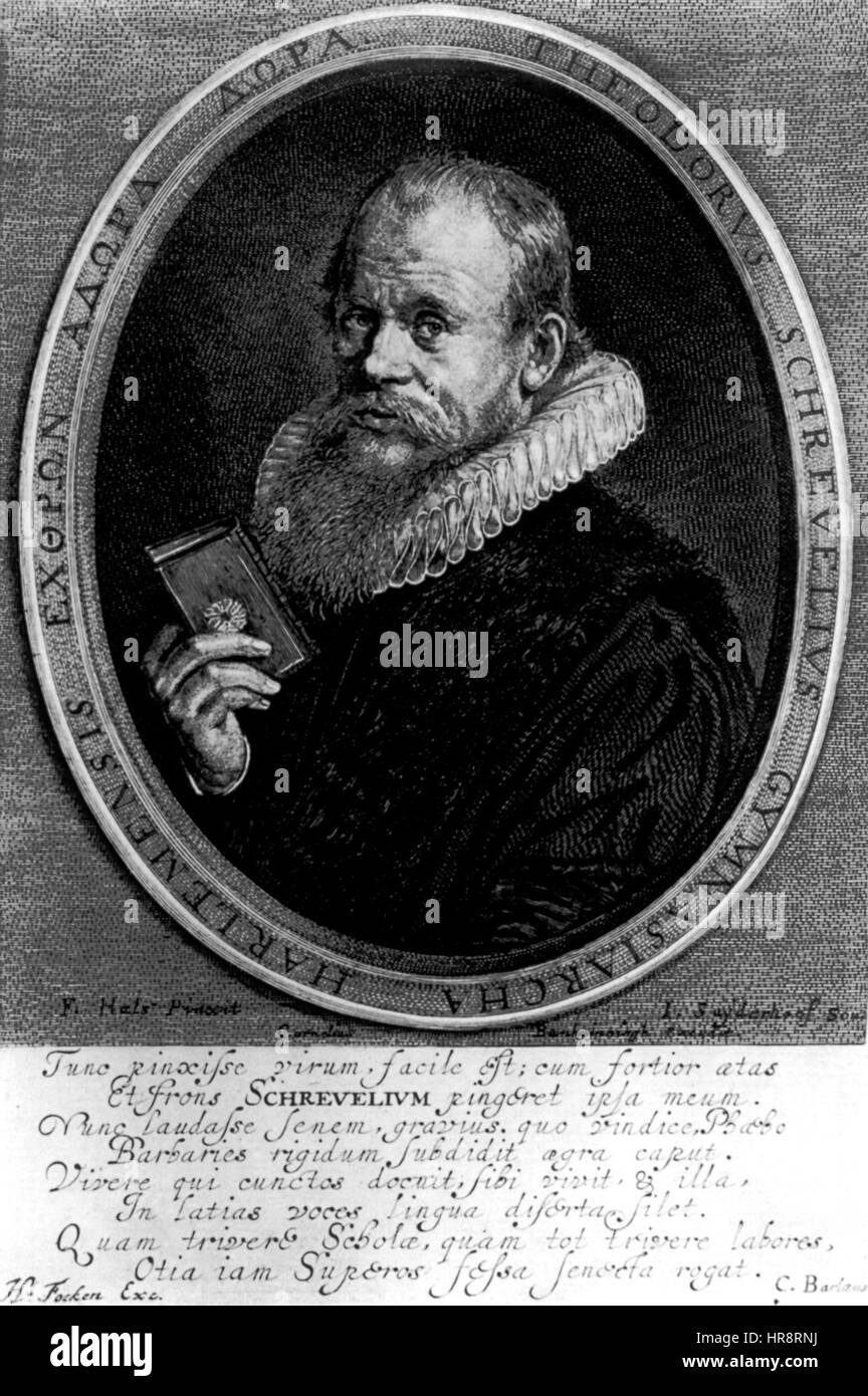 Theodorus Schrevelius was a 17th-century Dutch classical scholar and ...
