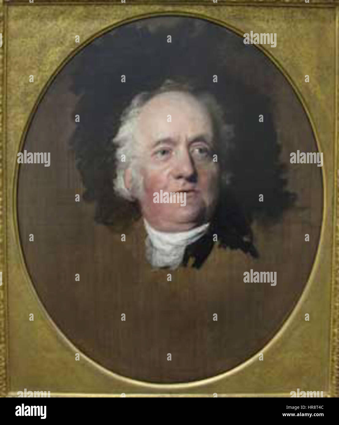 Thomas Lawrence - Portrait of the Reverend William Esdaile Stock Photo ...