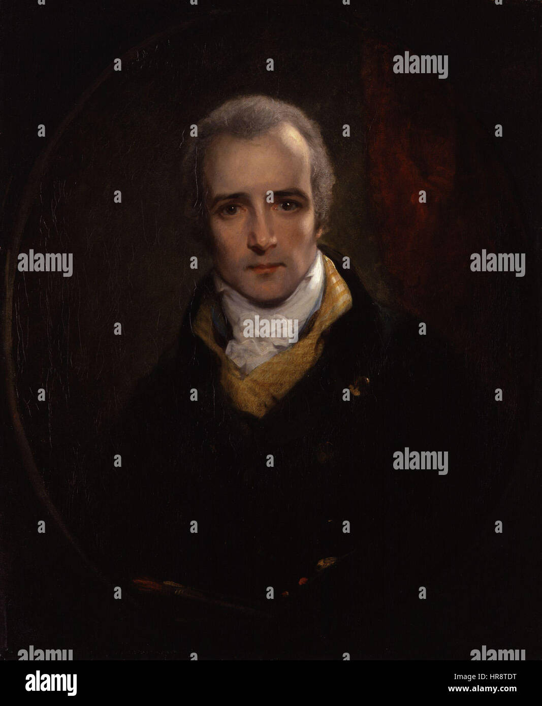 This self-portrait by Thomas Phillips captures the artist in his own ...
