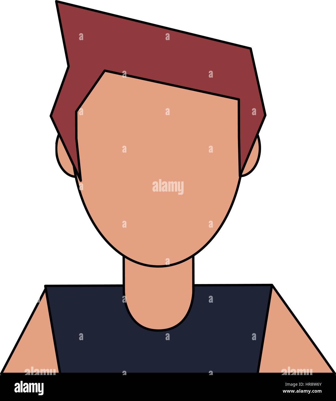 abstract faceless woman icon image Stock Vector Image & Art - Alamy