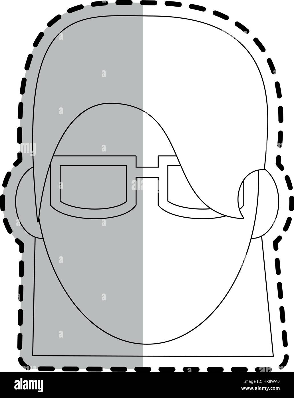 Faceless woman icon image hi-res stock photography and images - Alamy