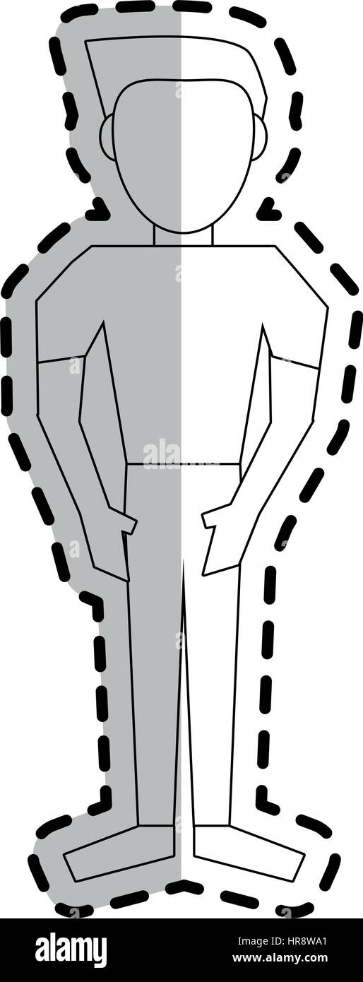 abstract faceless man icon image Stock Vector Image & Art - Alamy