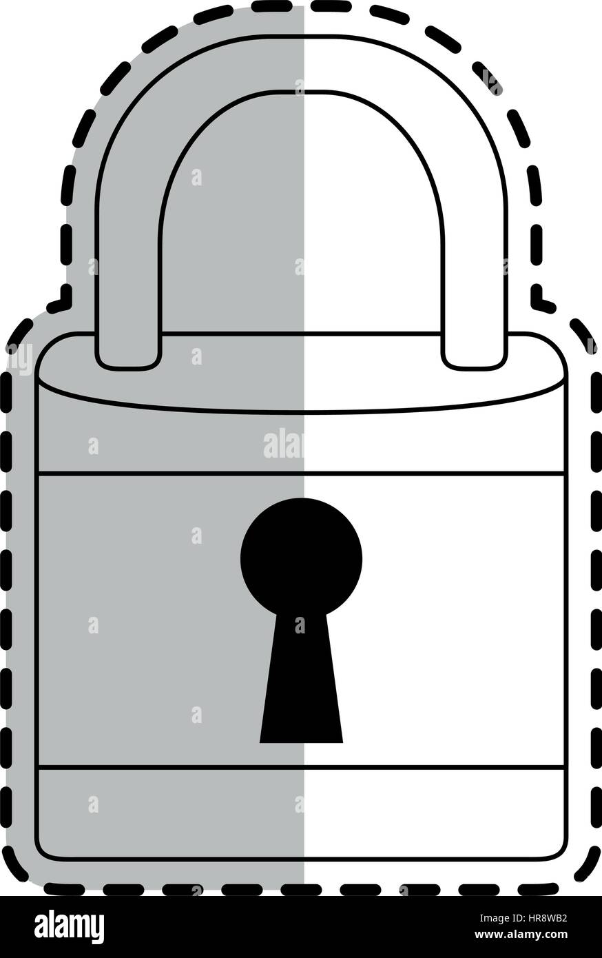 safety lock icon image Stock Vector Image & Art - Alamy