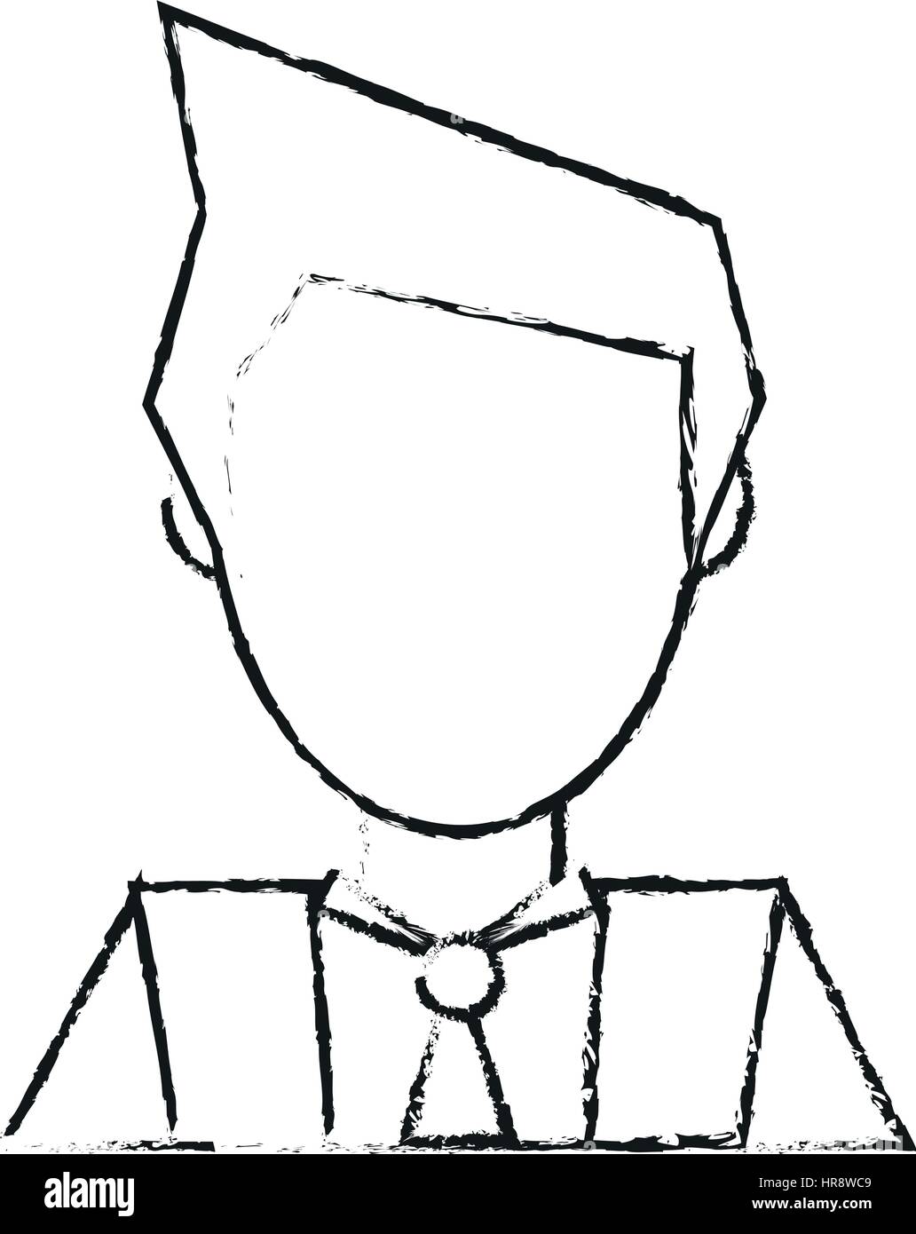 abstract faceless man icon image Stock Vector Image & Art - Alamy