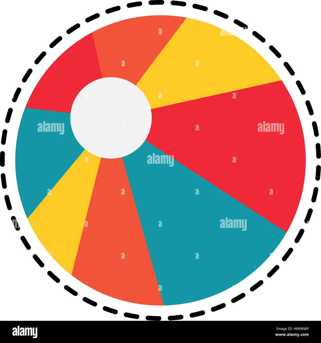 beach ball icon image Stock Vector Image & Art - Alamy