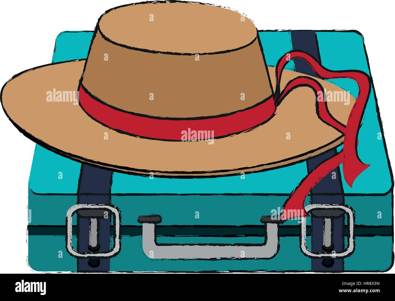 travel suitcase icon Stock Vector Image & Art - Alamy