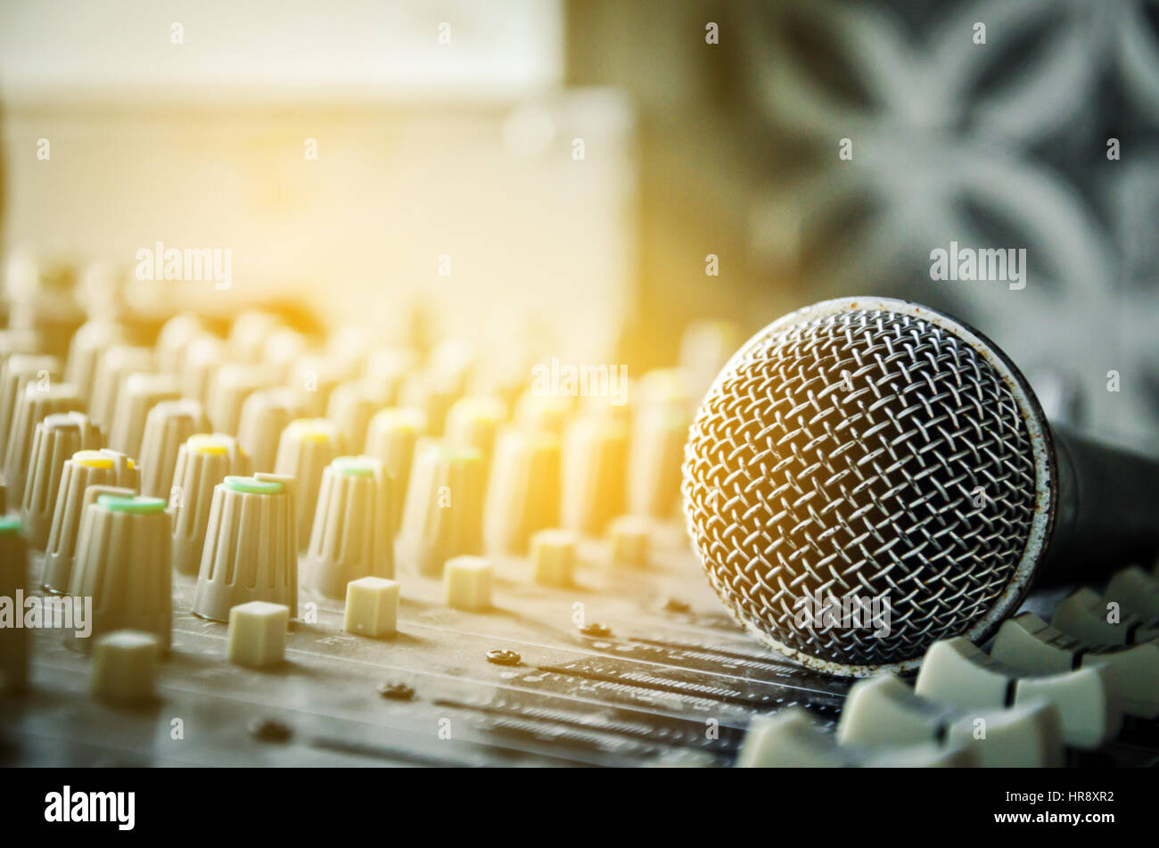 Microphone switch hi-res stock photography and images - Alamy