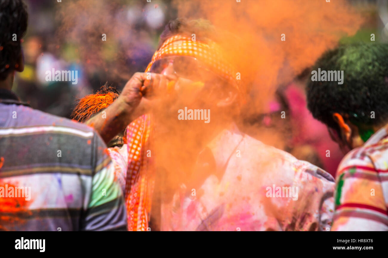 Throwing paint hi-res stock photography and images - Alamy