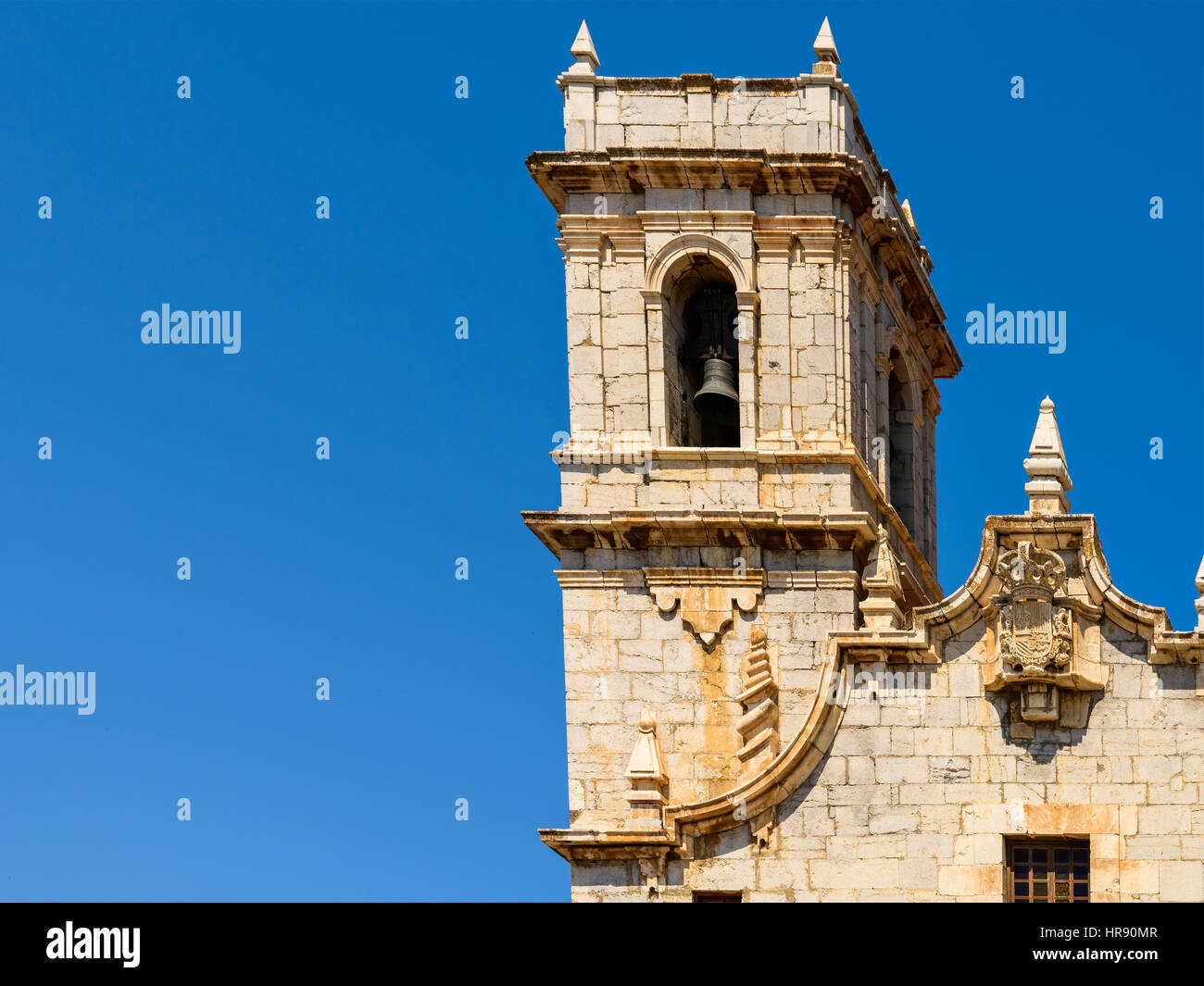 Papa Luna Castle In Peniscola, Spain Stock Photo - Alamy