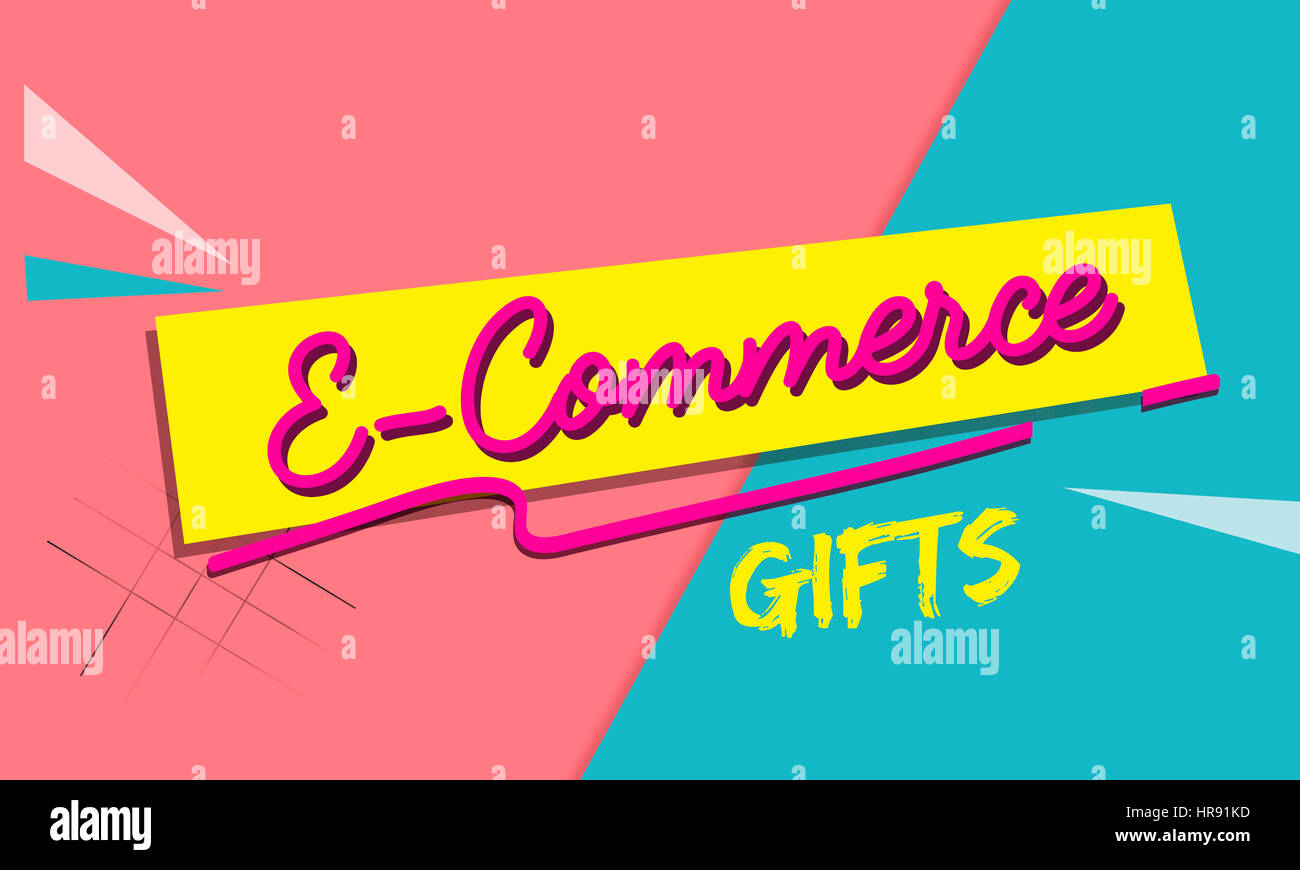 Online Shopping Cart E-Commers Concept Stock Photo - Alamy