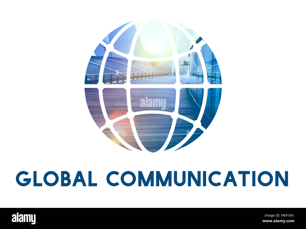 Social Networking Connection Global Communication Stock Photo - Alamy