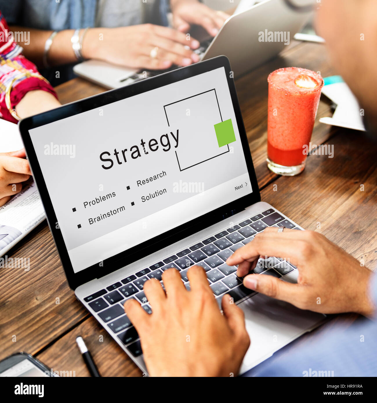 Strategy Business Startup Goals Concept Stock Photo - Alamy