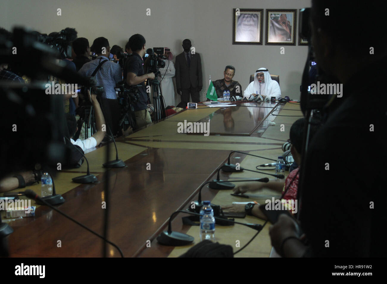 Jakarta, Indonesia. 28th Feb, 2017. Ambassador of Saudi Arabia Abdullah ...
