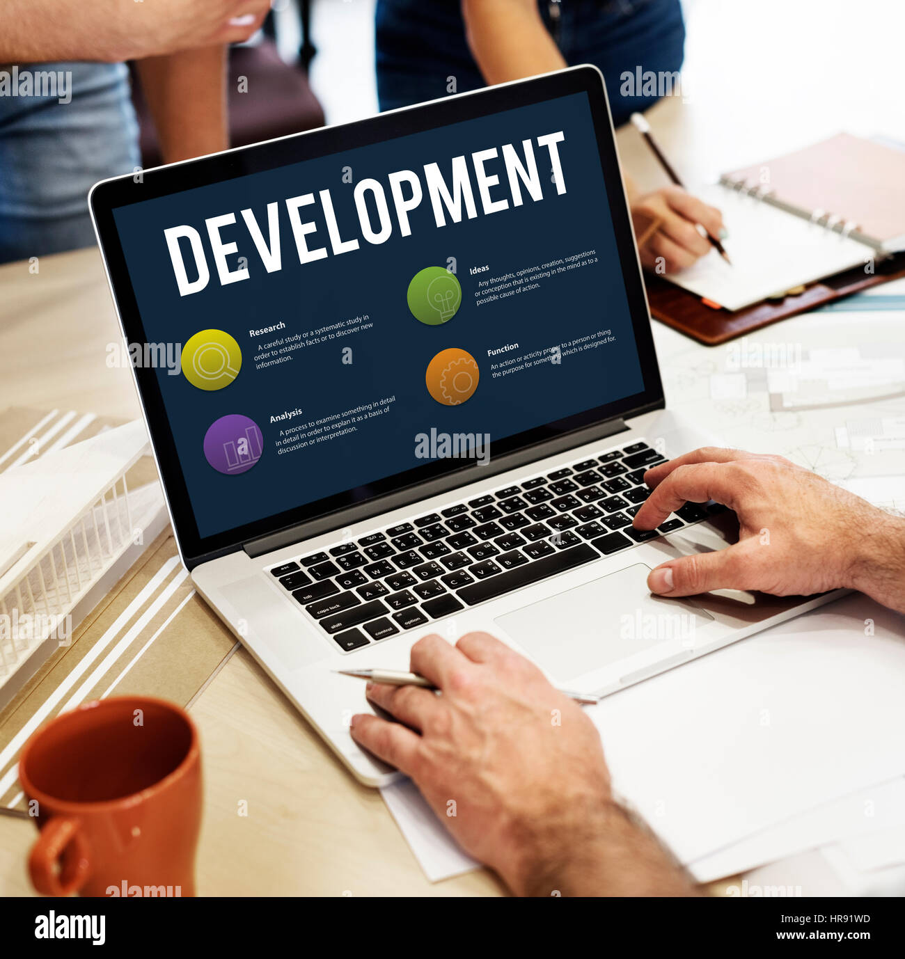 New Product Development Marketing Concept Stock Photo - Alamy