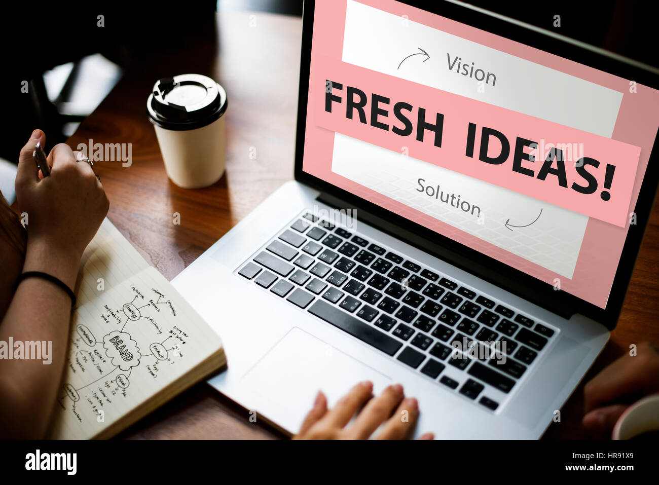 Fresh Ideas Creative Thinking Concept Stock Photo - Alamy