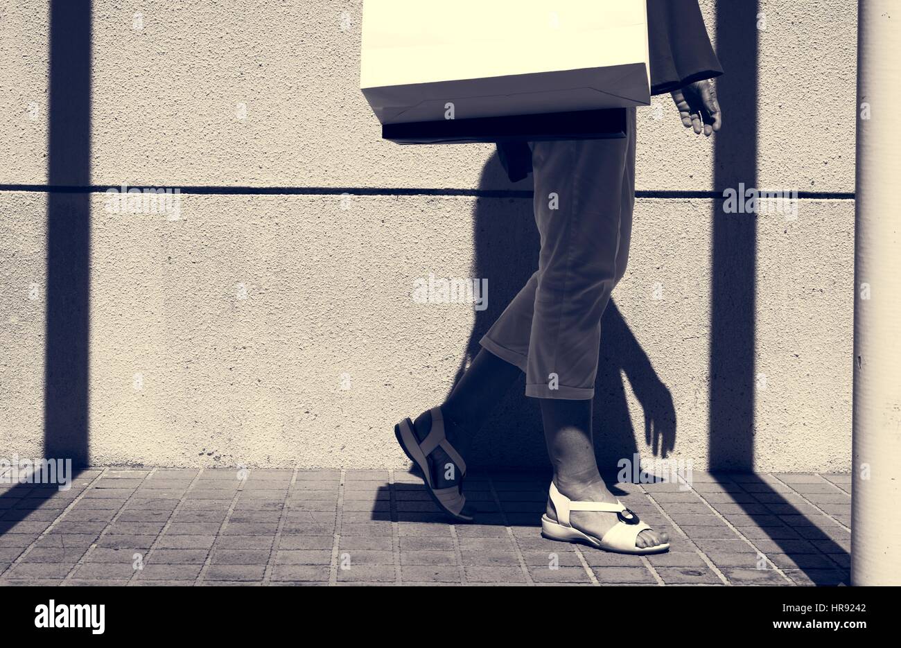 Mature lady feet hi-res stock photography and images - Alamy