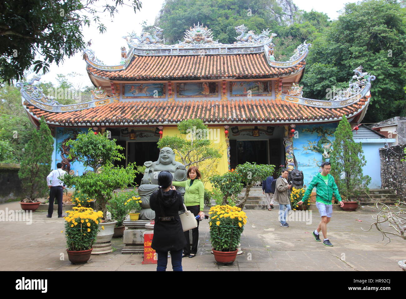 Marble mountains, Da Nang, Vietnam Stock Photo - Alamy