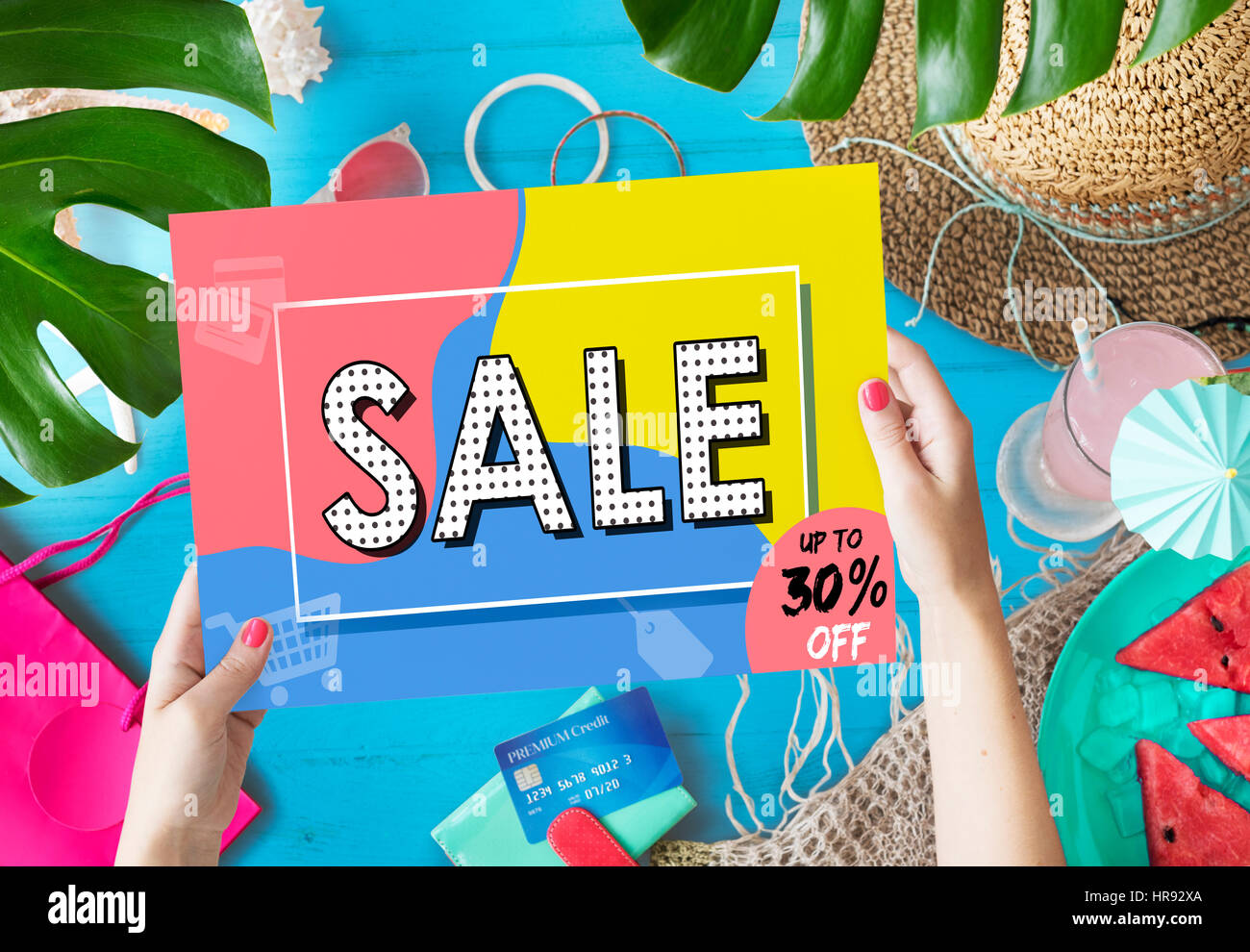 Sales Promotion Selling Target Identity Stock Photo - Alamy