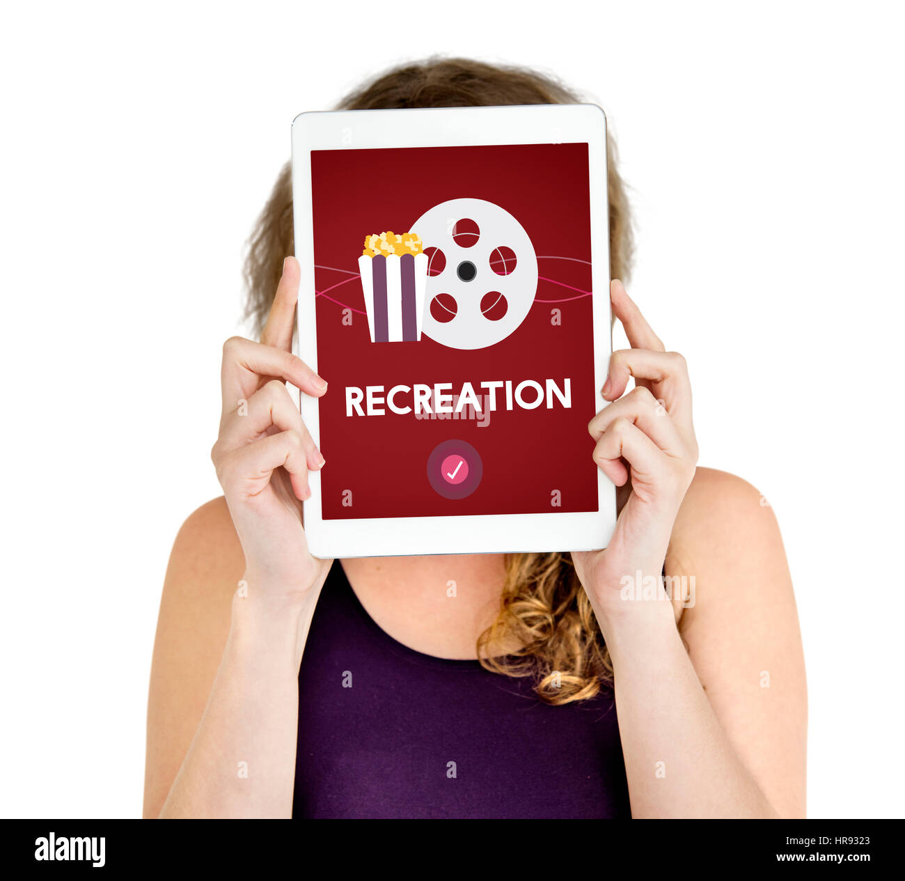 Tablet movie theatre hi-res stock photography and images - Alamy