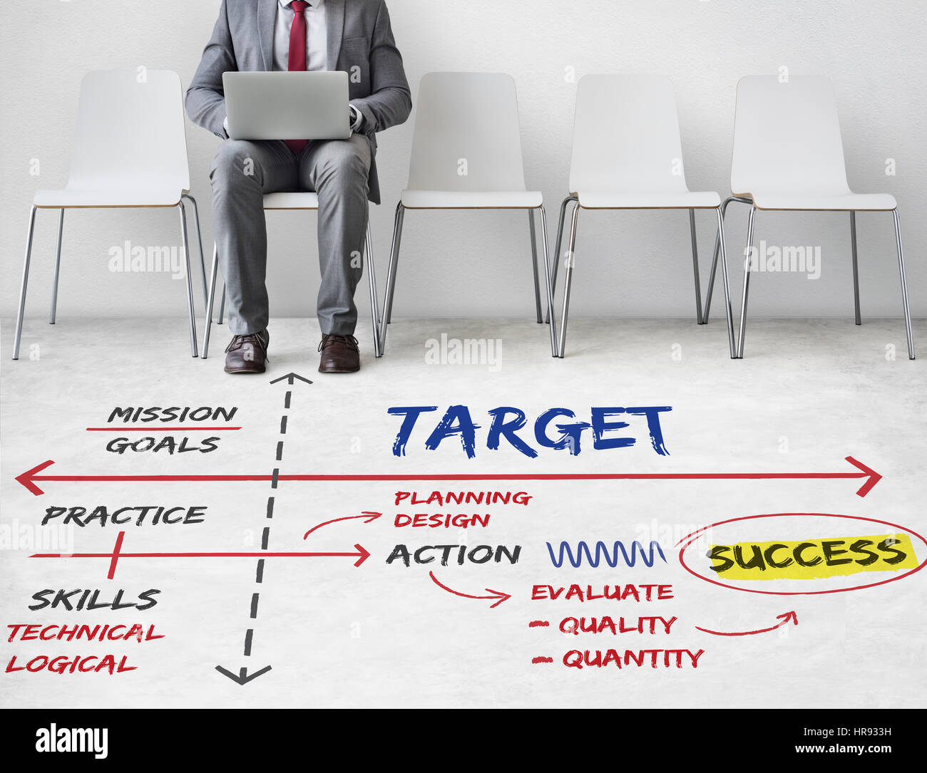 Target Achievement Goals Strategy Concept Stock Photo - Alamy