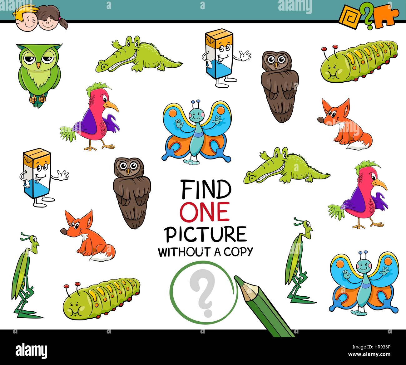 Identical objects Stock Vector Images - Alamy