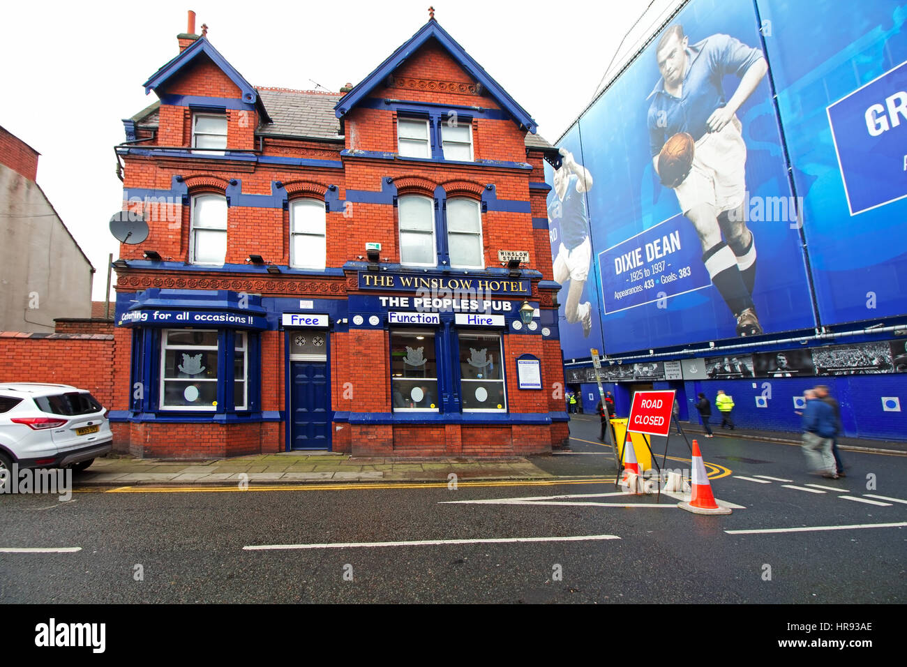 The Winslow Hotel "The Peoples Pub" situated right next to Everton ...