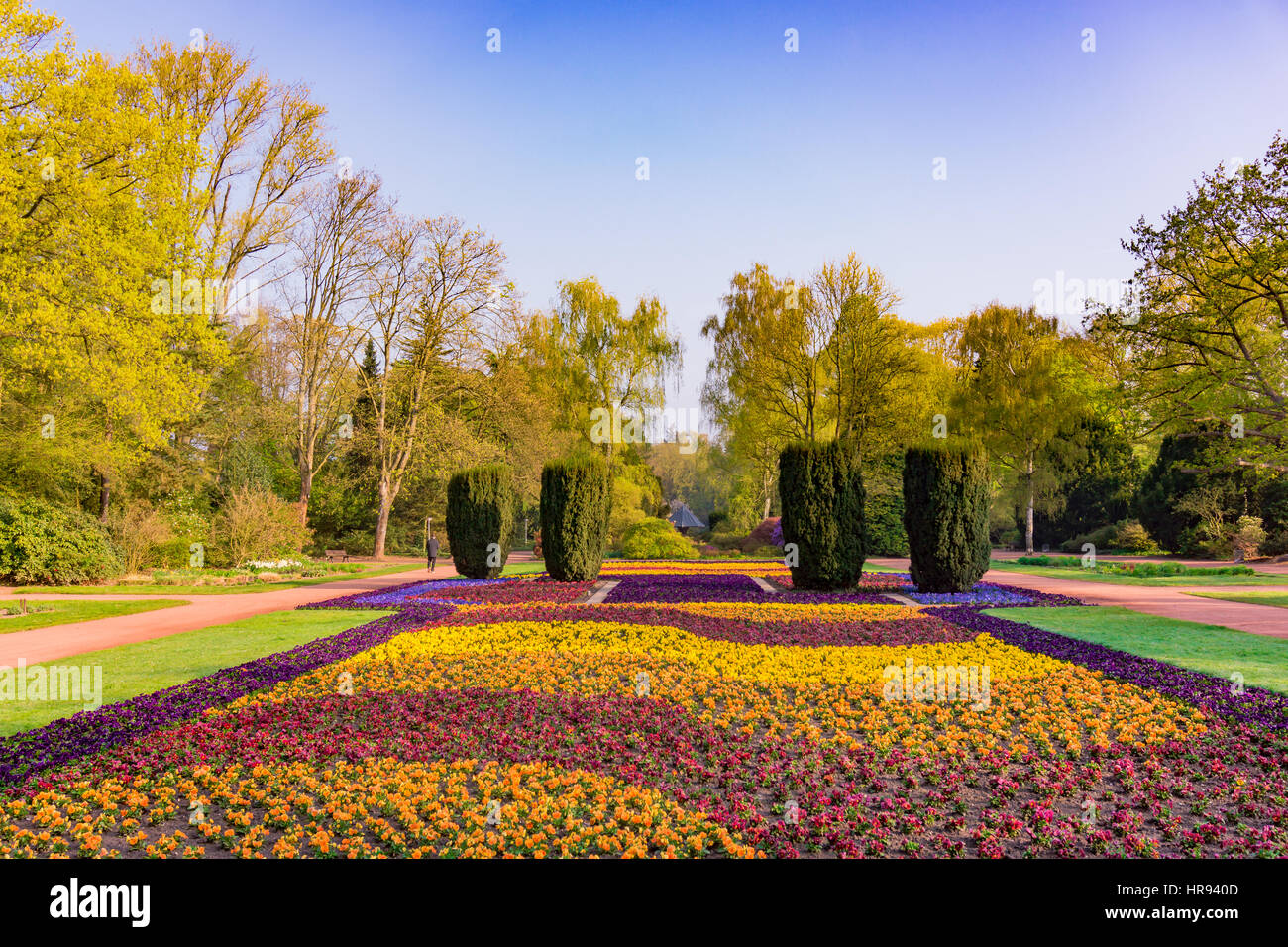 Landscaped Formal Garden. Park. public park Stock Photo - Alamy