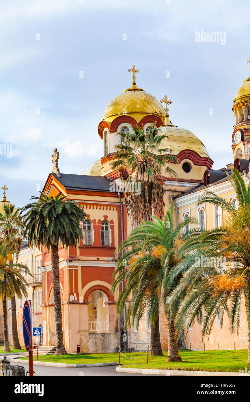 New Athos monastery of St. Simon the Canaanite monastery in the ...