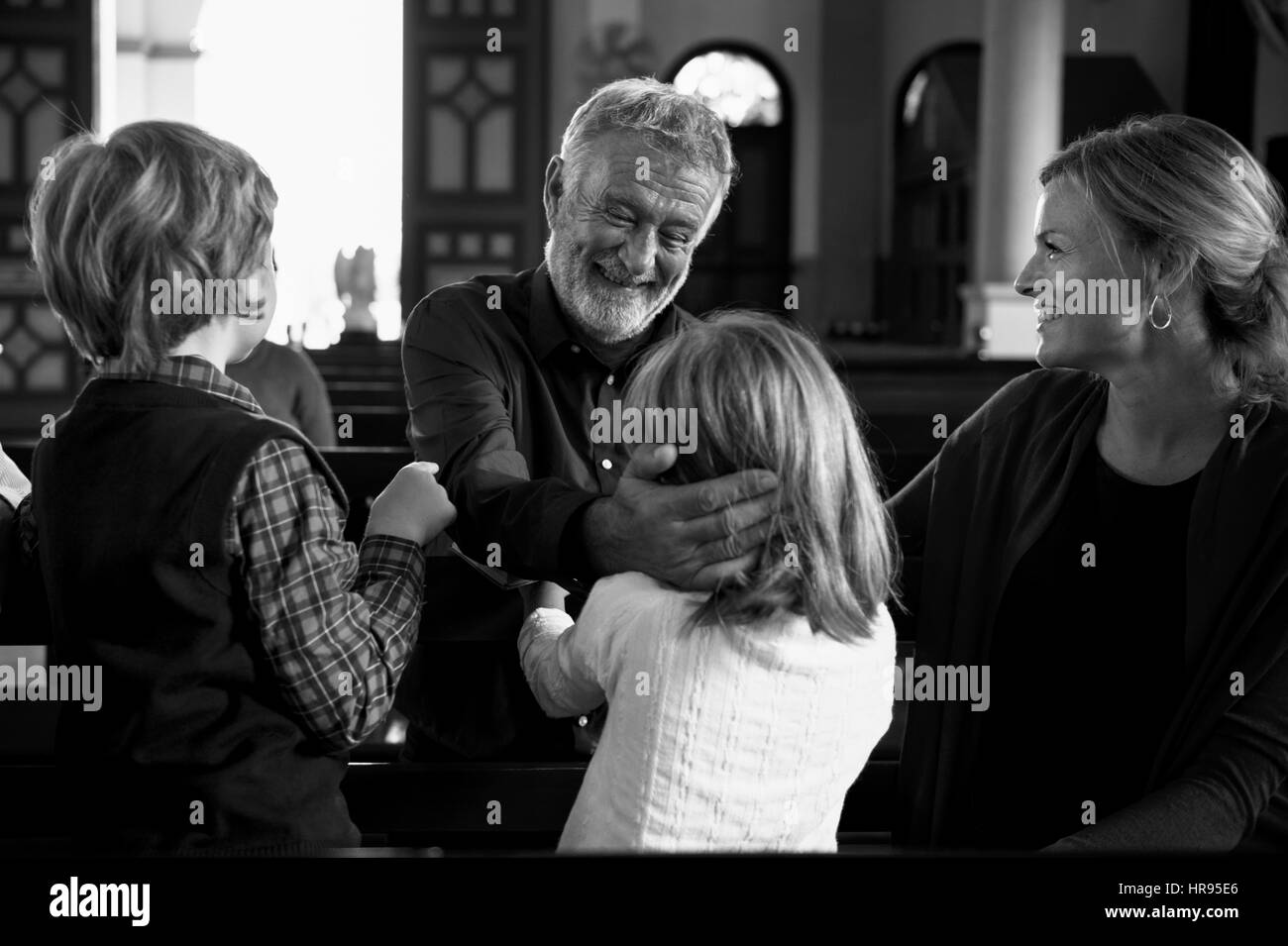 Church People Believe Faith Religious Stock Photo - Alamy