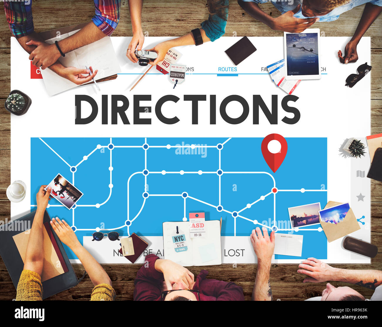 Gps map directions navigation location hi-res stock photography and ...